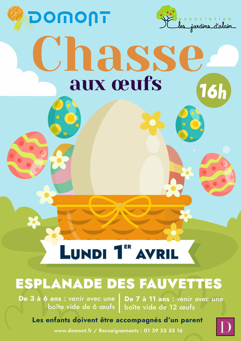 Chasse aux œufs / Événements - Ville de Domont
